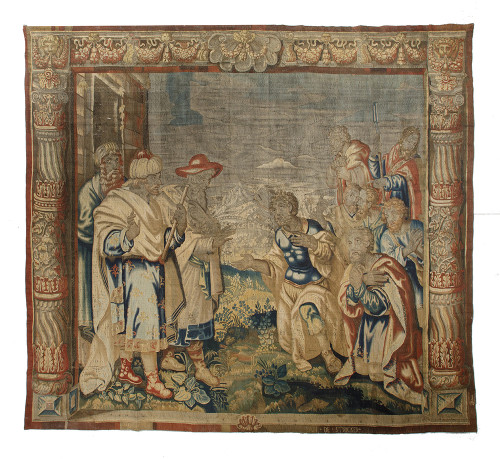 MANUFACTURA DE JAN DE STRYCKER. BRUSELAS S.XVII, "José se revela a sus ...