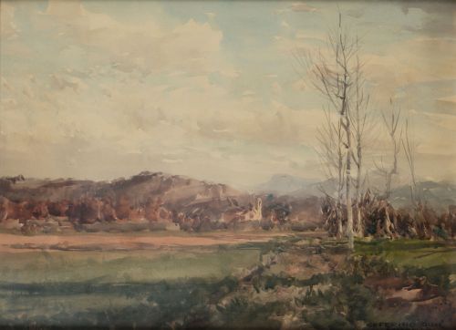 CEFERINO OLIVÉ, Paisaje, 1955,