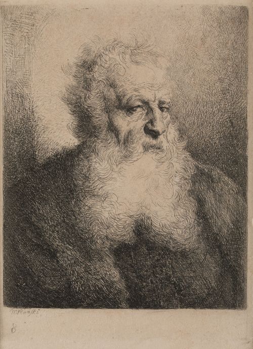 MICHAL PLONSKI, MICHAL PLONSKI Warsaw, Poland (1778) / (1812) Old man ...