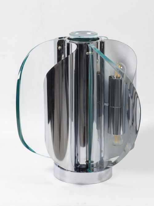 Lámpara de mesa diseño de Max Ingrad, años 60,
