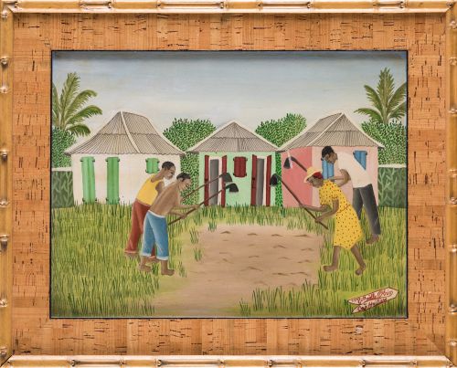 ANTOINE OBIN, ANTOINE OBIN Haiti (1929) / (1992) Farmers of Cap-haitien,