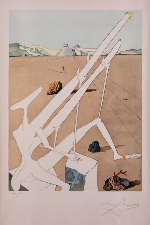 SALVADOR DALÍ Y DOMENECH, SALVADOR DALI AND DOMENECH Figueras, Gerona ...