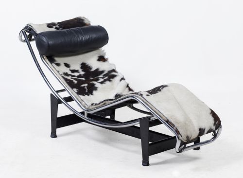 Chaise longe según el modelo LC4 de Le Corbusier, S. XX,