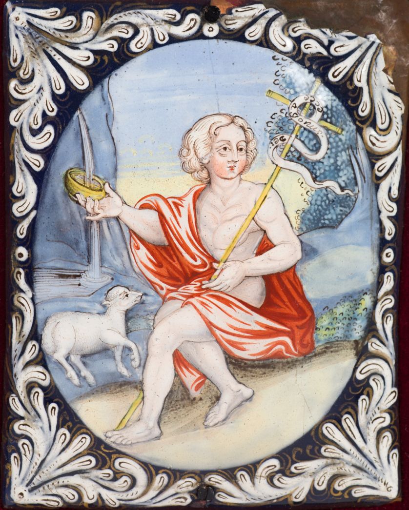 Santa María Magdalena y San Juan Bautista, según Jacques II Laudin ...